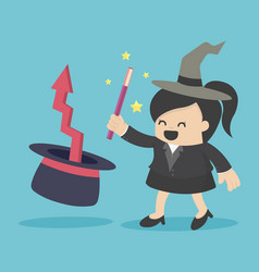 Cartoon magician Royalty Free Vector Image - VectorStock