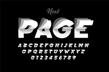 Paper Fold Font Vector Images (over 2,100)
