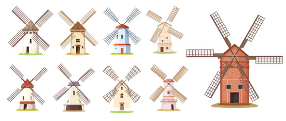 Mill Cartoon Vector Images (over 4,600)