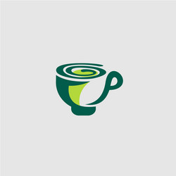 Coffee cup logo design template Royalty Free Vector Image