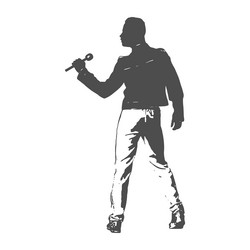 Jazz Singer Silhouette Vector Images (over 830)