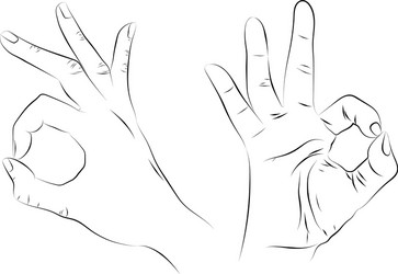 Ok Hand Sign Vector Images (over 23,000)