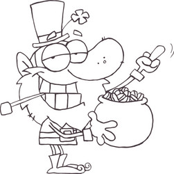 Jack rabbit cartoon Royalty Free Vector Image - VectorStock