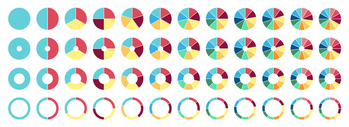 6 Piece Pie Chart Vector Images (over 180)