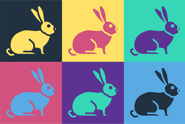 Pop Art Bunny Vector Images (over 540)