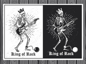 Rock Fest Poster - Energetic Music Event Vector Image