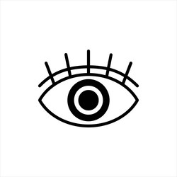 Black eye Royalty Free Vector Image - VectorStock