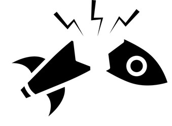 Missile crashed error a broken rocket Royalty Free Vector