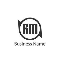 R M Calligraphy Alphabet Letters Vector Images (over 220)