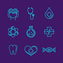 Doctors Logos Symbols