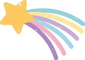 Rainbow Shooting Star Vector Images (over 480)