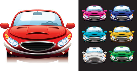 Cars Front Vector Images (over 30,000)