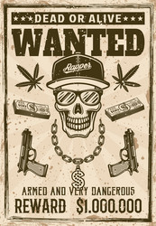 Gangster Wanted Poster Vector Images (over 180)