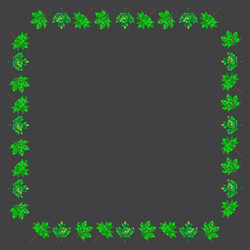 Square Leaf Border Vector Images (over 5,700)