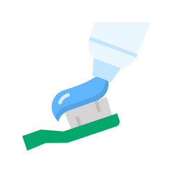 Cartoon tube of toothpaste Royalty Free Vector Image