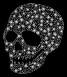 Low Poly Skull Vector Images (over 200)