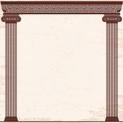 Ancient greek background Royalty Free Vector Image