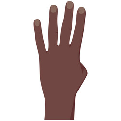 Dark Skin Hand Vector Images (over 1,200)