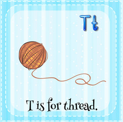 Letters made from nautical rope hand written font Vector Image