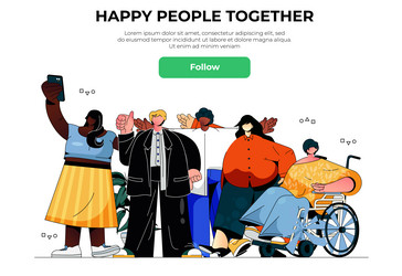 Happy Society Vector Images (over 22,000)