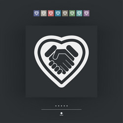 Couple Handshake Vector Images (over 1,300)