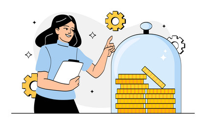 Poster Saving Money Vector Images (over 4,800)