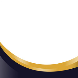 Black gold footer design template Royalty Free Vector Image