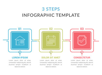 Three Part Infographic Vector Images (over 2,700)