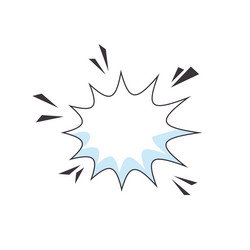 Pop art balloon card Royalty Free Vector Image