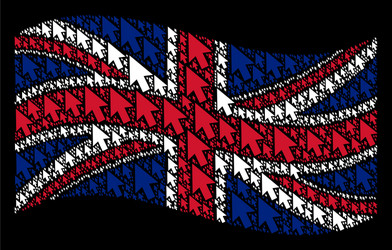 Moving Flag Great Britain Vector Images (39)