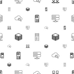Database icons Royalty Free Vector Image - VectorStock