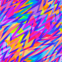 Neon lines geometric seamless pattern Royalty Free Vector