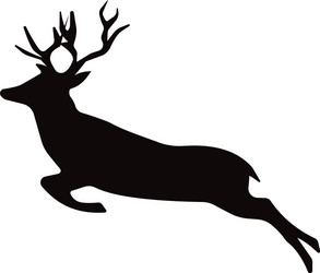 Running Deer Outline Vector Images (over 200)
