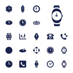 Dial icons Royalty Free Vector Image - VectorStock