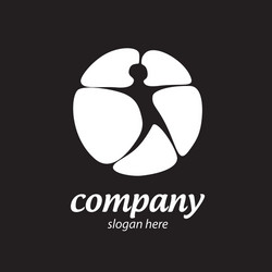 Star man logo Royalty Free Vector Image - VectorStock