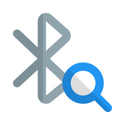 Searching a device by name for pairing Royalty Free Vector