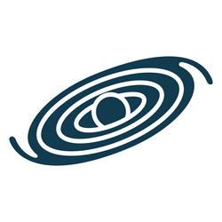 Black hole cut out Royalty Free Vector Image - VectorStock