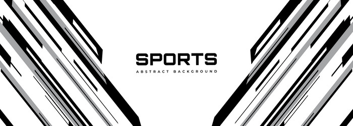 Black modern sports background design with Vector Image