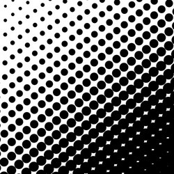 Retro background gradient point halftone Vector Image