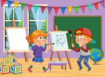 Art Class Clip Art For Kids