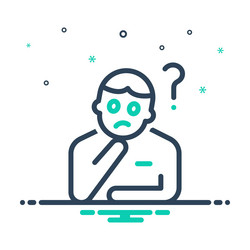 Considered Royalty Free Vector Image - VectorStock