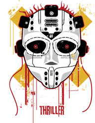 Michael Jackson Thriller Pop Art Royalty Free Vector Image