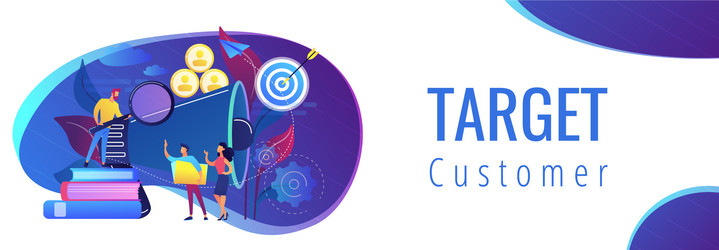 Target group concept Royalty Free Vector Image