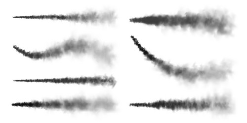 Jet Trail Vector Images (over 1,100)