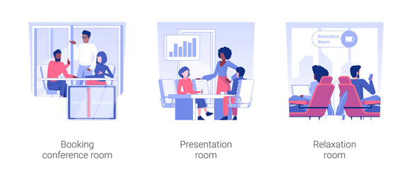 Meeting Room Booking Vector Images (over 400)