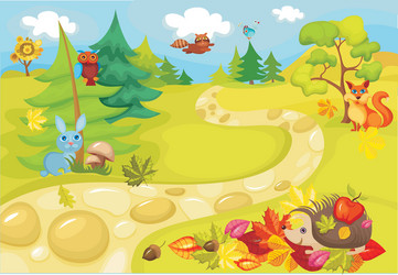 Hedgehog Tracks Vector Images (over 100)