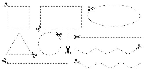 Cut Line Here Vector Images (over 390)