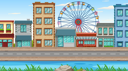 Blank Transport Scene Vector Images (over 710)