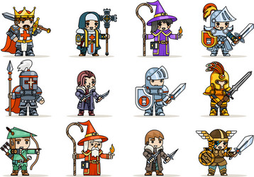 Rpg Character Vector Images (over 960)