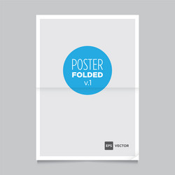 Poster Fold Vector Images (over 30,000)
